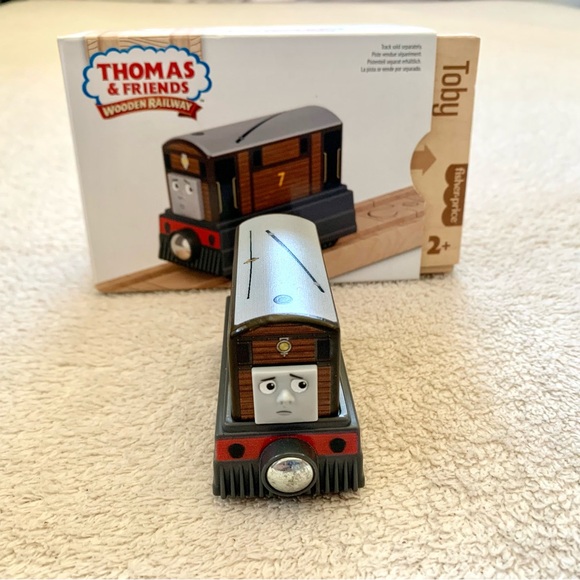 Thomas & Friends | Toys | Thomas Friends Wooden Railway Toby The Tram ...